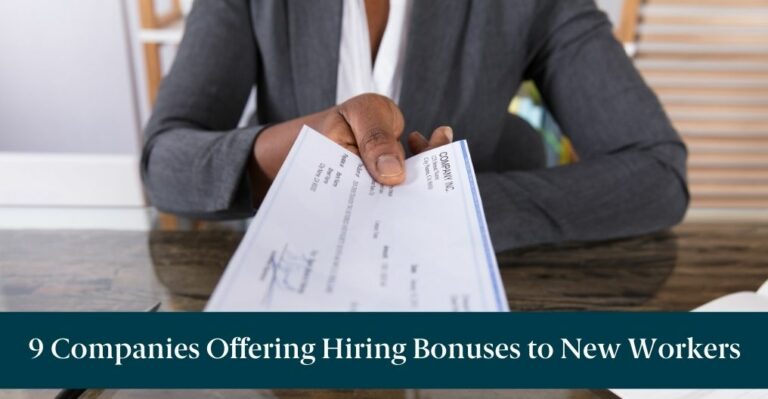 These Companies Are Currently Offering Hiring Bonuses | Sprockets